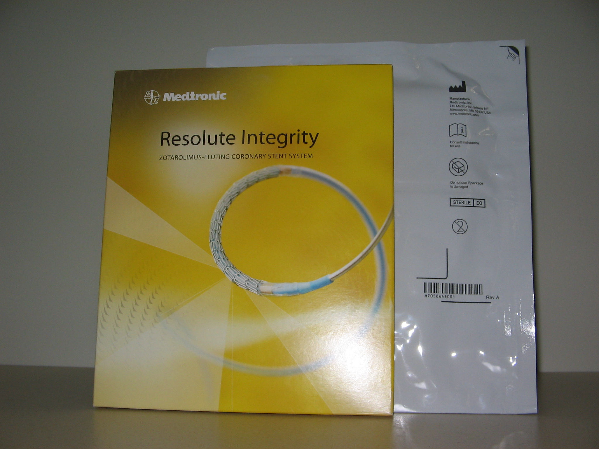 WorldStar Winner Resolute Single Pouch Packaging For Drug Eluting Stent WorldStar Winner Resolute Single Pouch Packaging For Drug Eluting Stent
