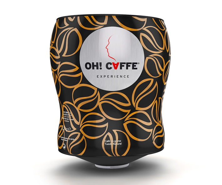 WorldStar Winner: PACKAGING HOPPER FOR COFFEE BEANS WITH FORMS