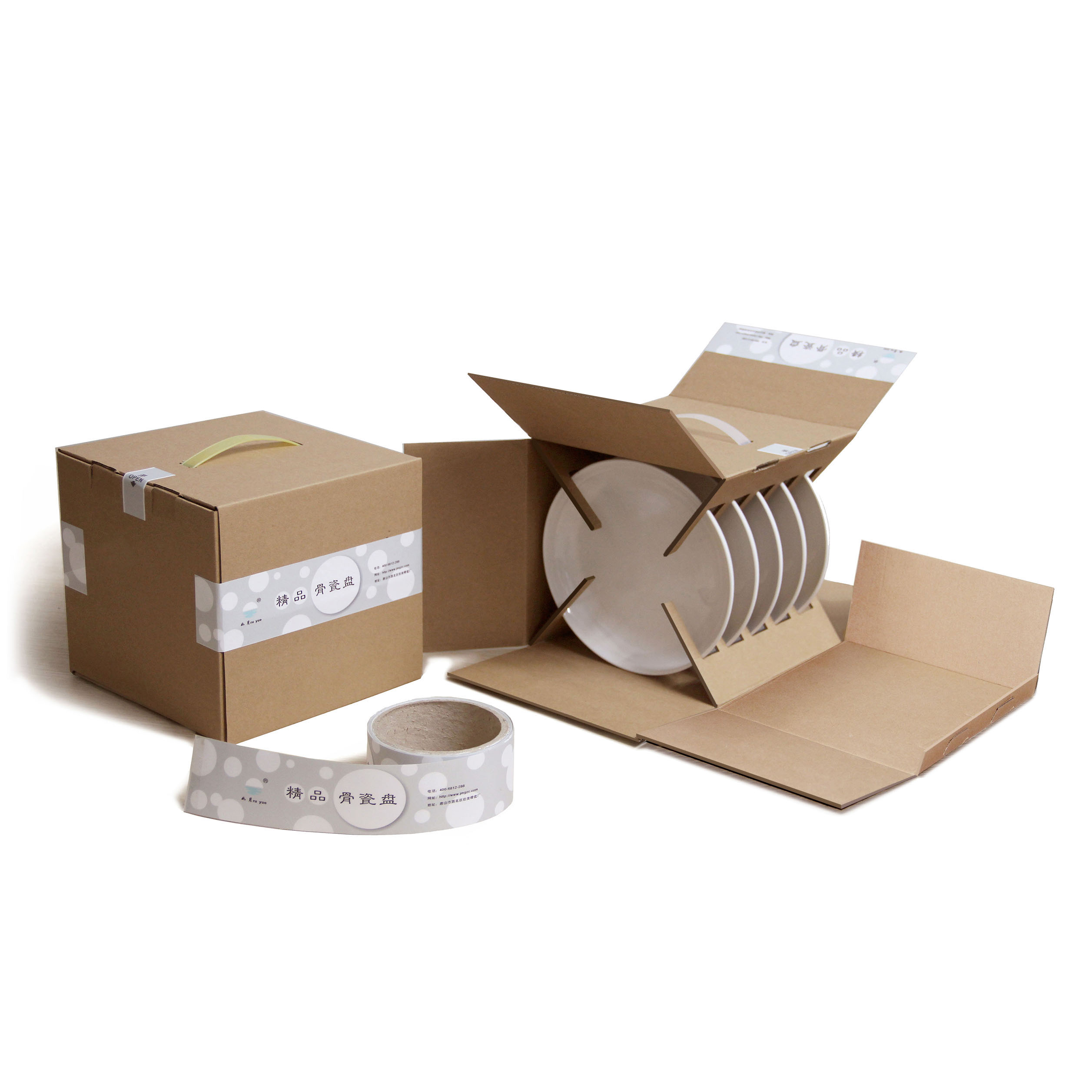 WorldStar Winner: Innovative design of china plates packaging