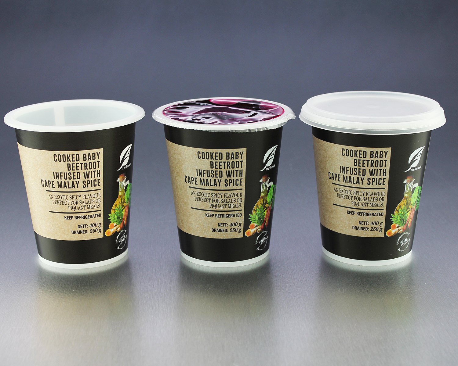 WorldStar Winner: Freshmark Beetroot Barrier Tub 400g