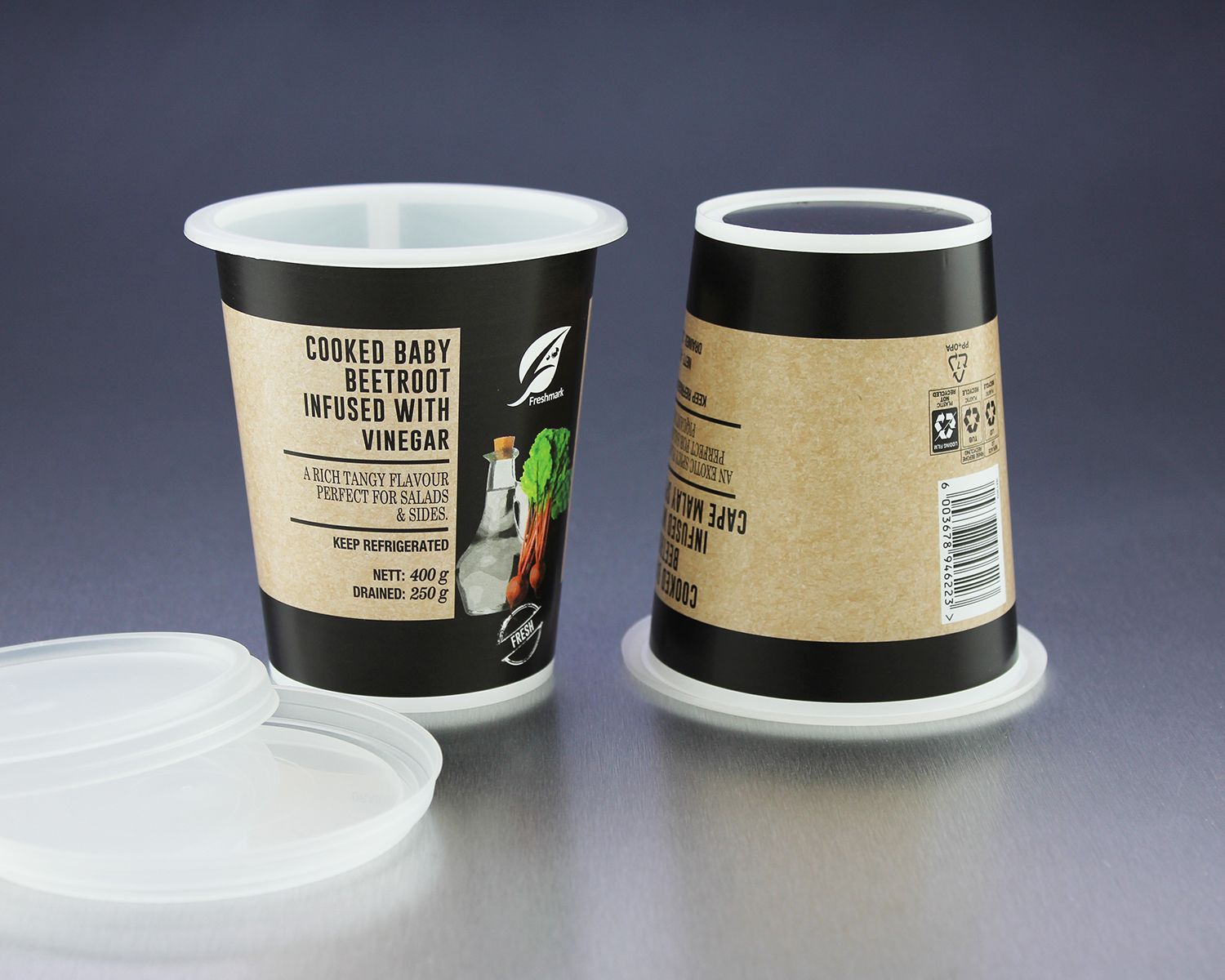 WorldStar Winner: Freshmark Beetroot Barrier Tub 400g