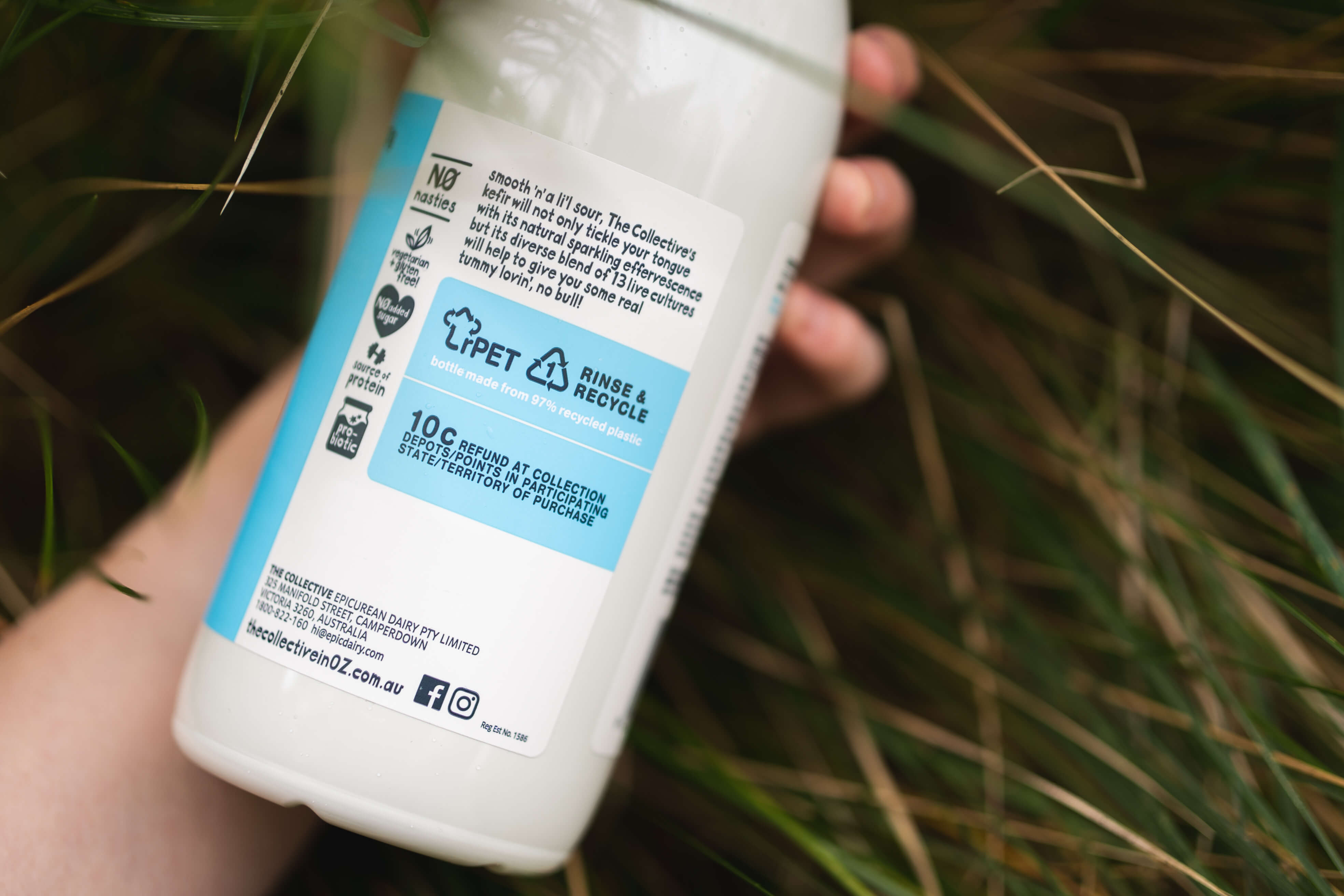WorldStar Winner: The Collective 100% rPET Drinking Yoghurt Bottle