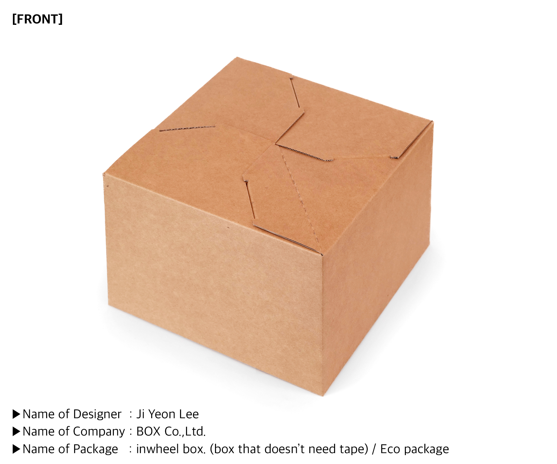 WorldStar Winner: Pinwheel box (box that doesn't need tape)