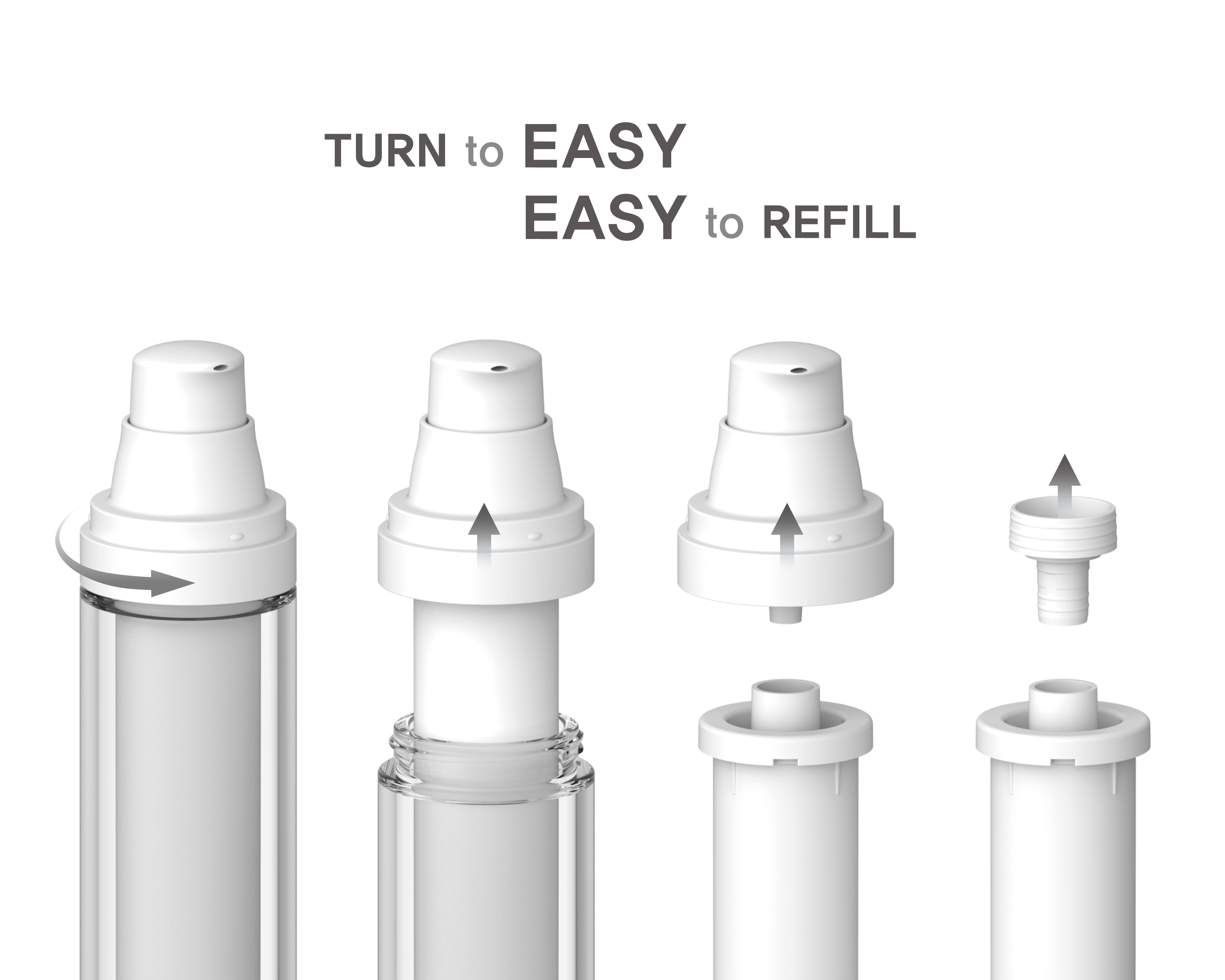 WorldStar Winner: Glass airless pump packaging for Refill