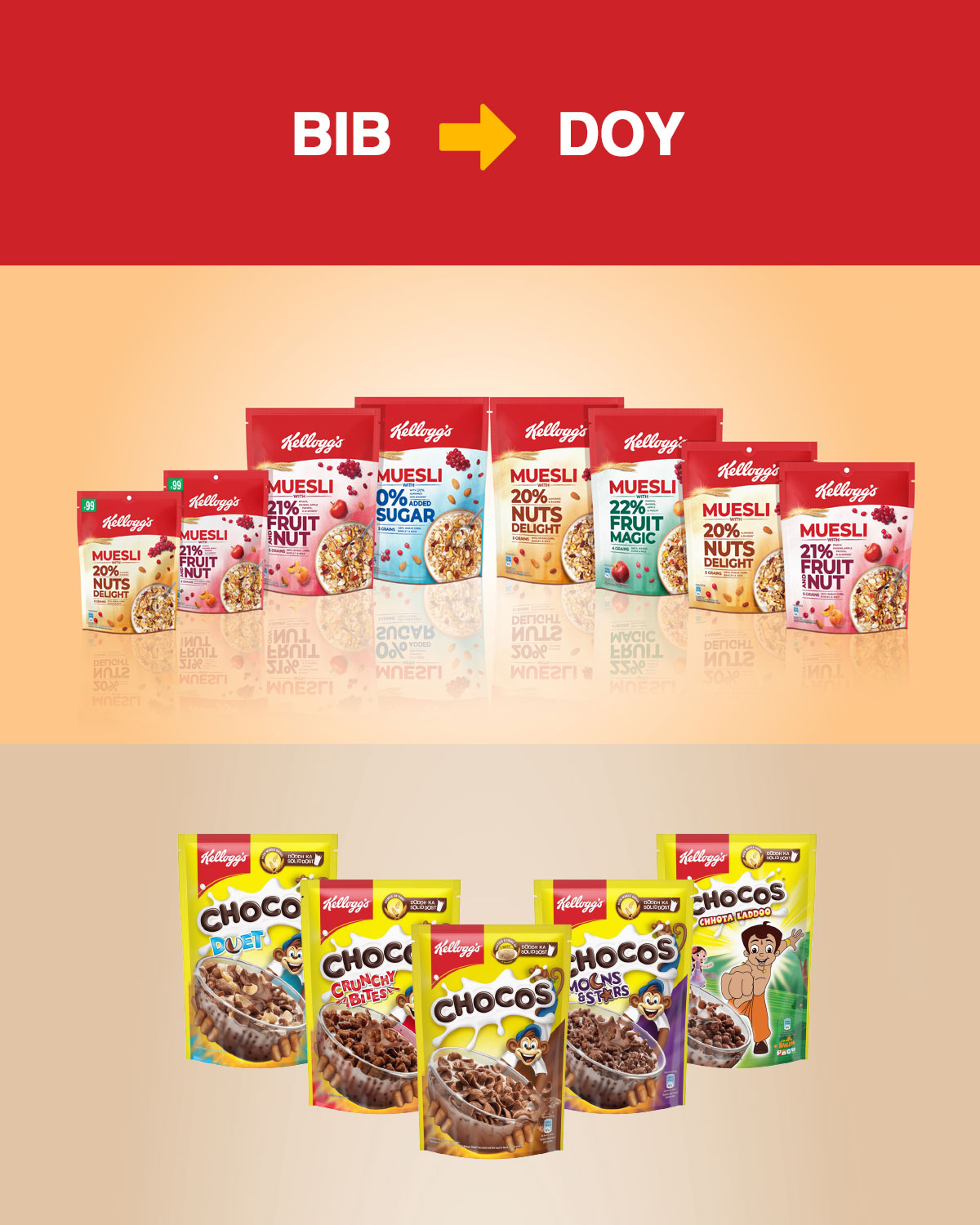WorldStar Winner: Kellogg Bag in Box to Doy pack Transition