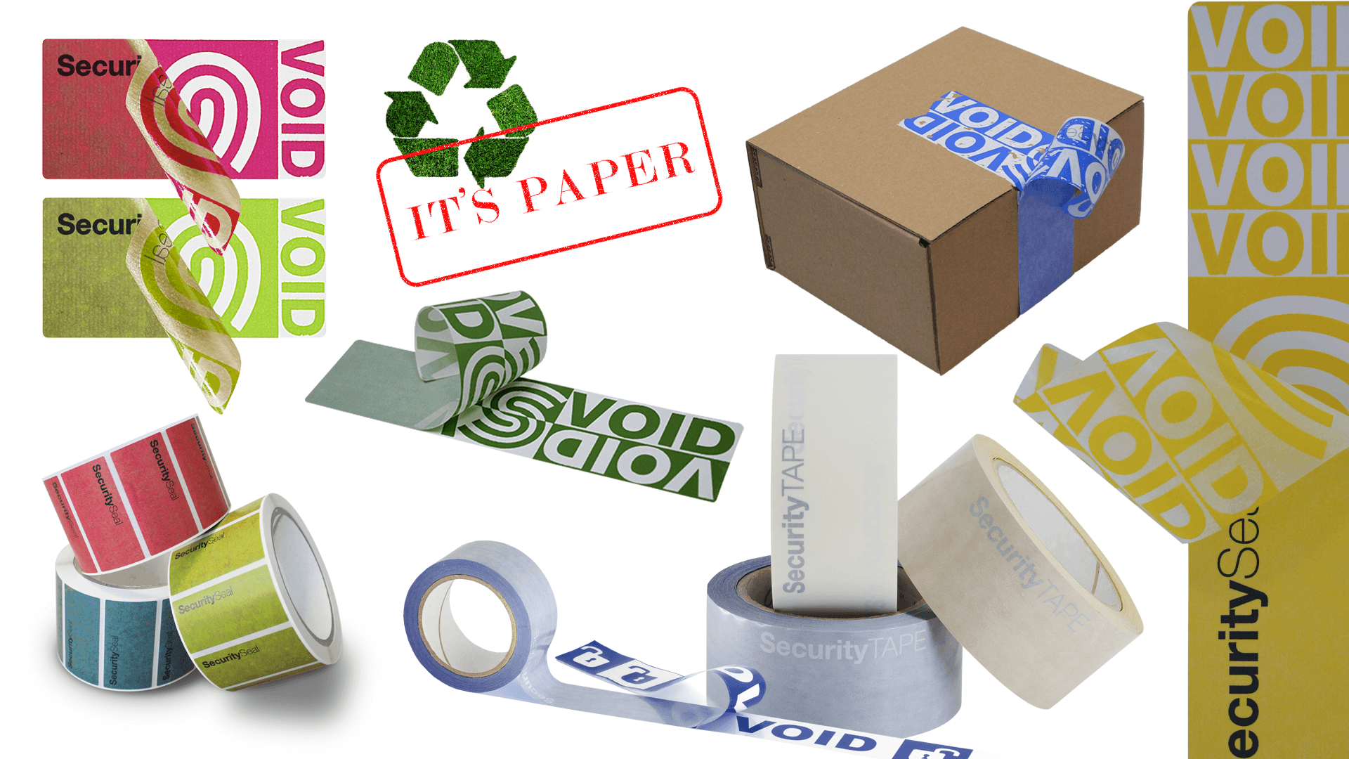 WorldStar Winner: IT'S PAPER - Series of paper-based security labels ...