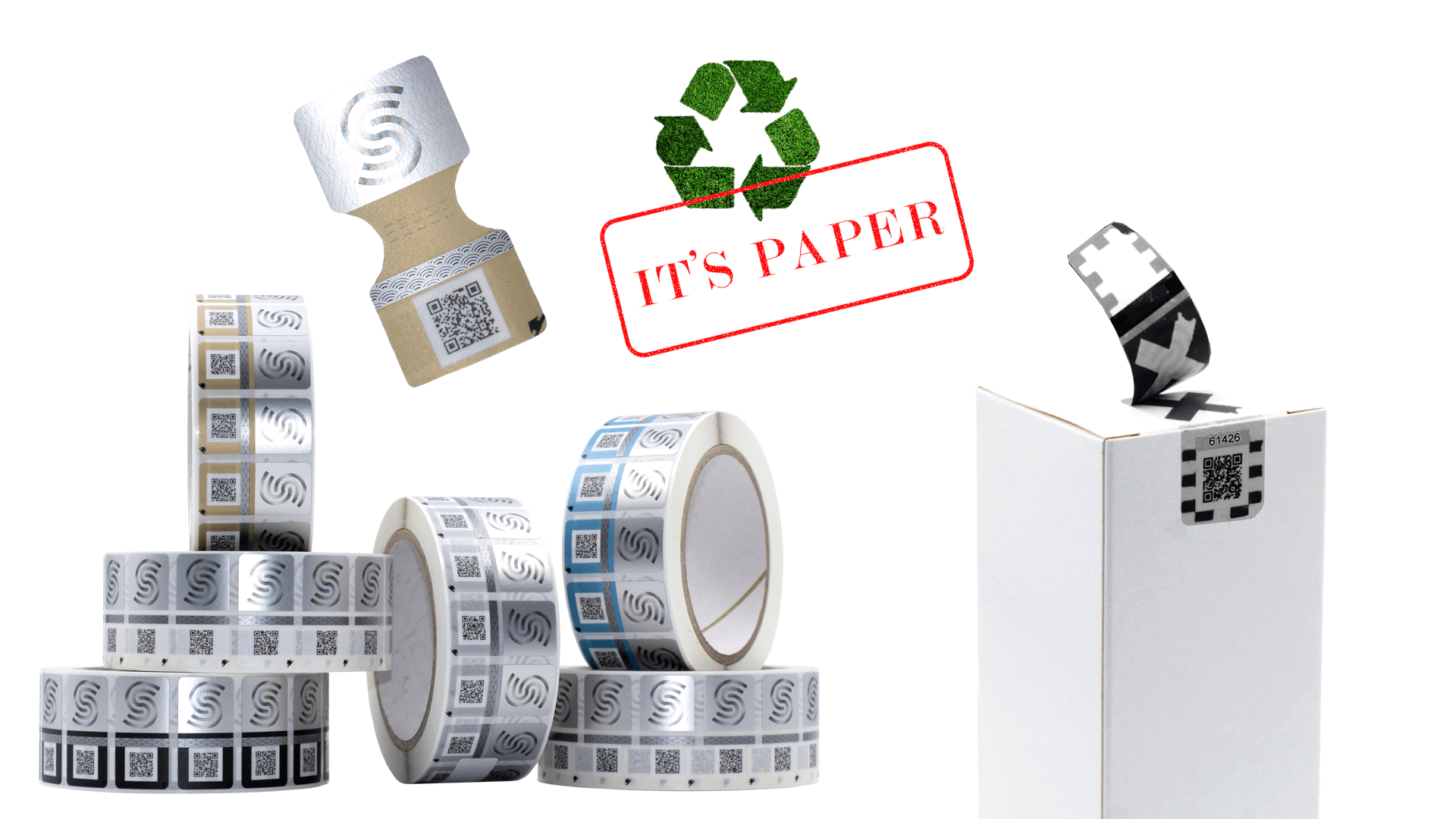 WorldStar Winner: IT'S PAPER - Series of paper-based security labels ...