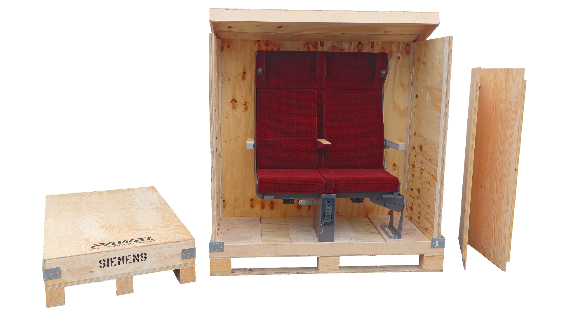 WorldStar Winner: reusable packaging for passenger seat