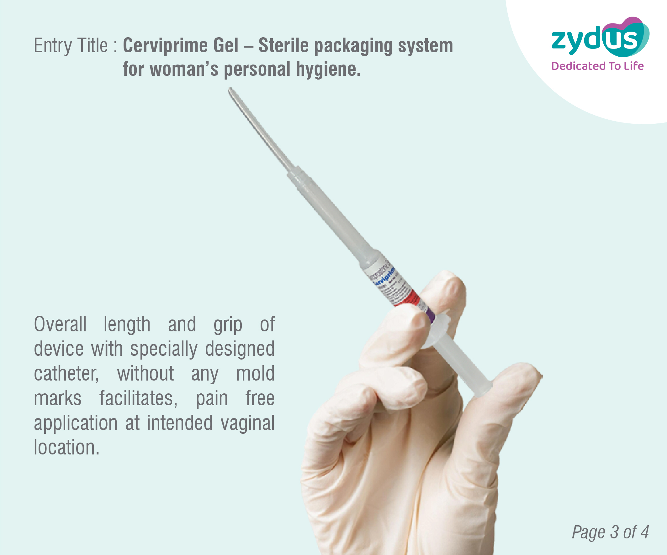 WorldStar Winner: Cerviprime Gel – Sterile packaging system for woman’s ...