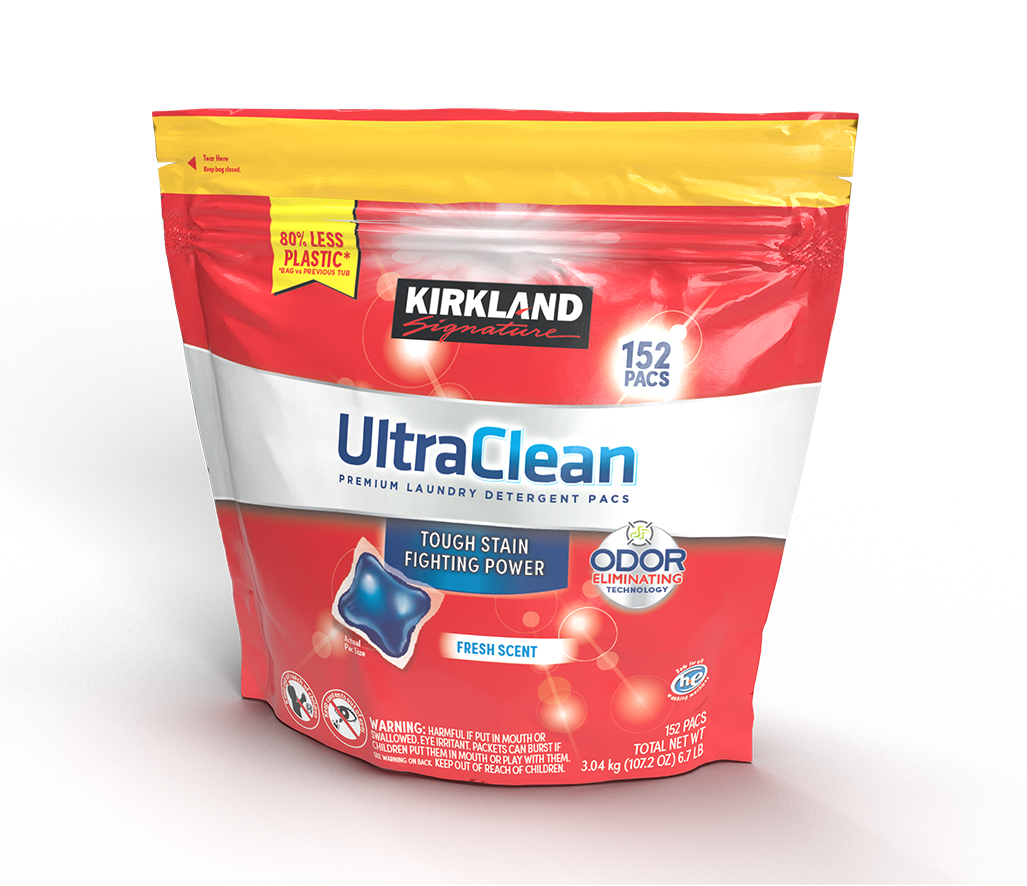 WorldStar Winner: Kirkland Signature Ultra Clean HE Laundry Detergent Pacs