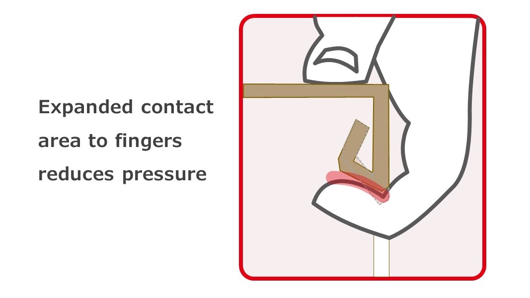 WorldStar Winner: "Fingers Comfort" Handle Slots