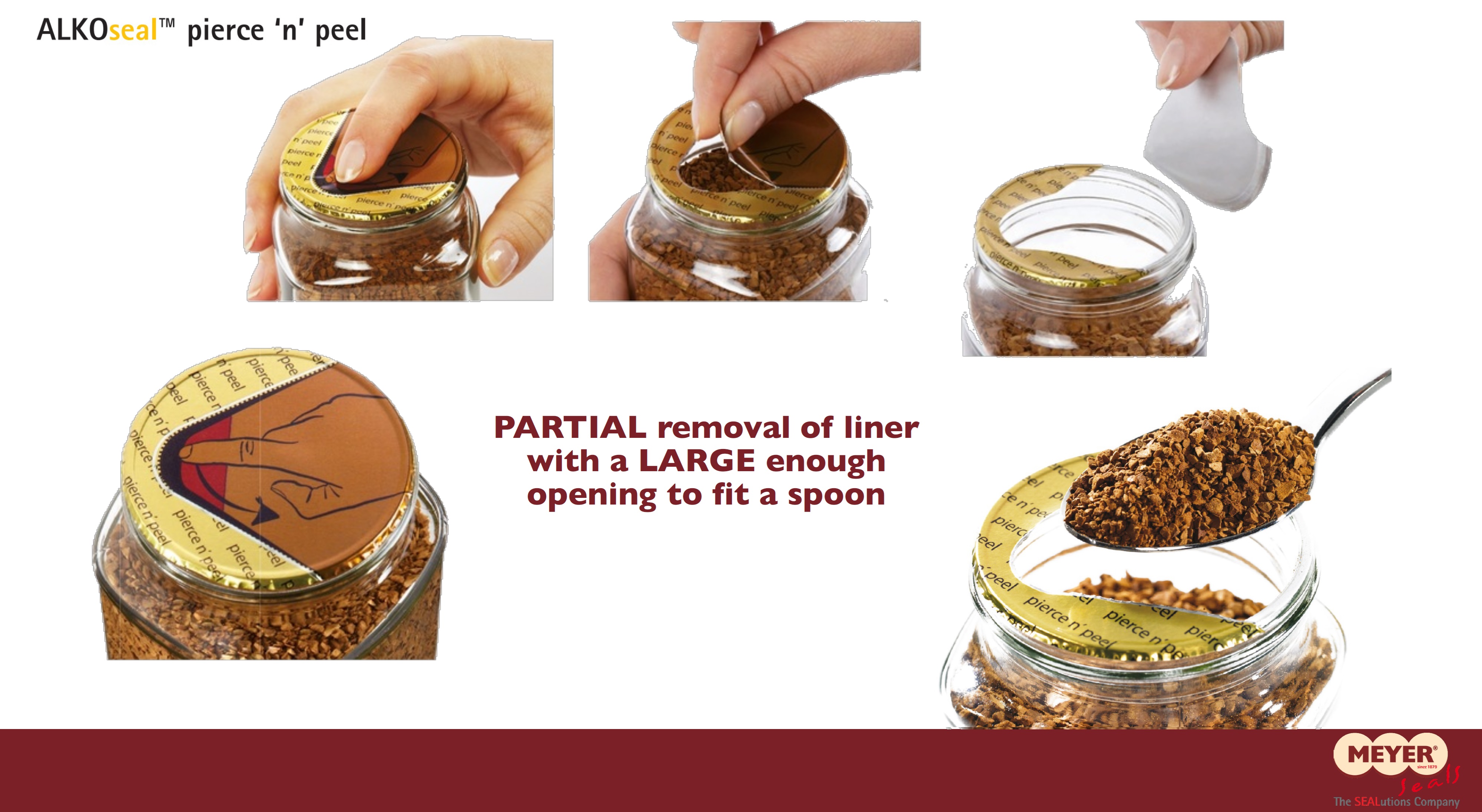 WorldStar Winner: ALKOseal™ pierce 'n' peel™ "Easy to open" induction ...