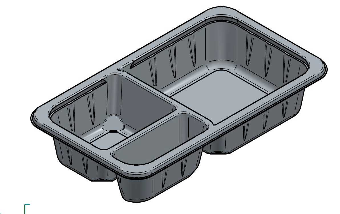 WorldStar Winner: Three Compartment CPET Tray for Retort Process