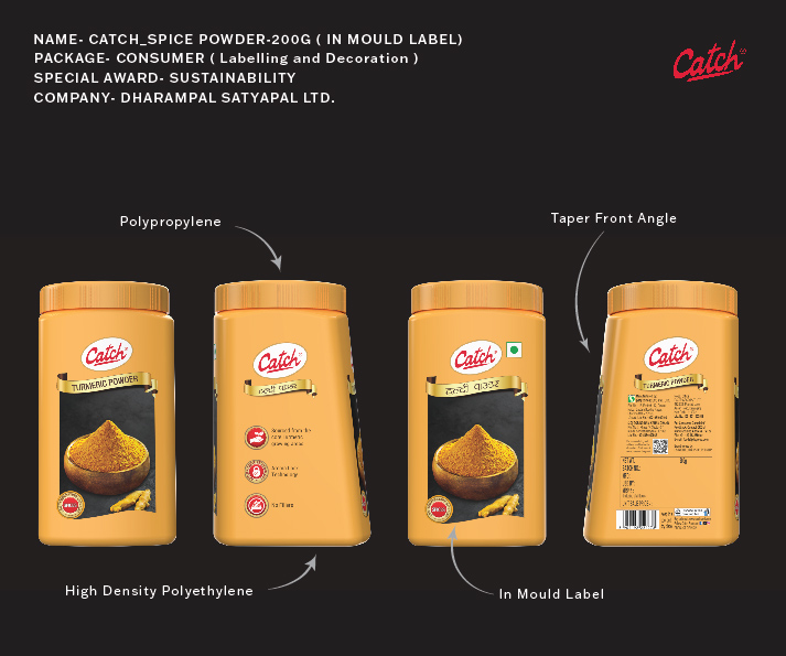 WorldStar Winner: CATCH SPICE POWDER - 200G (IN MOULD LABEL)