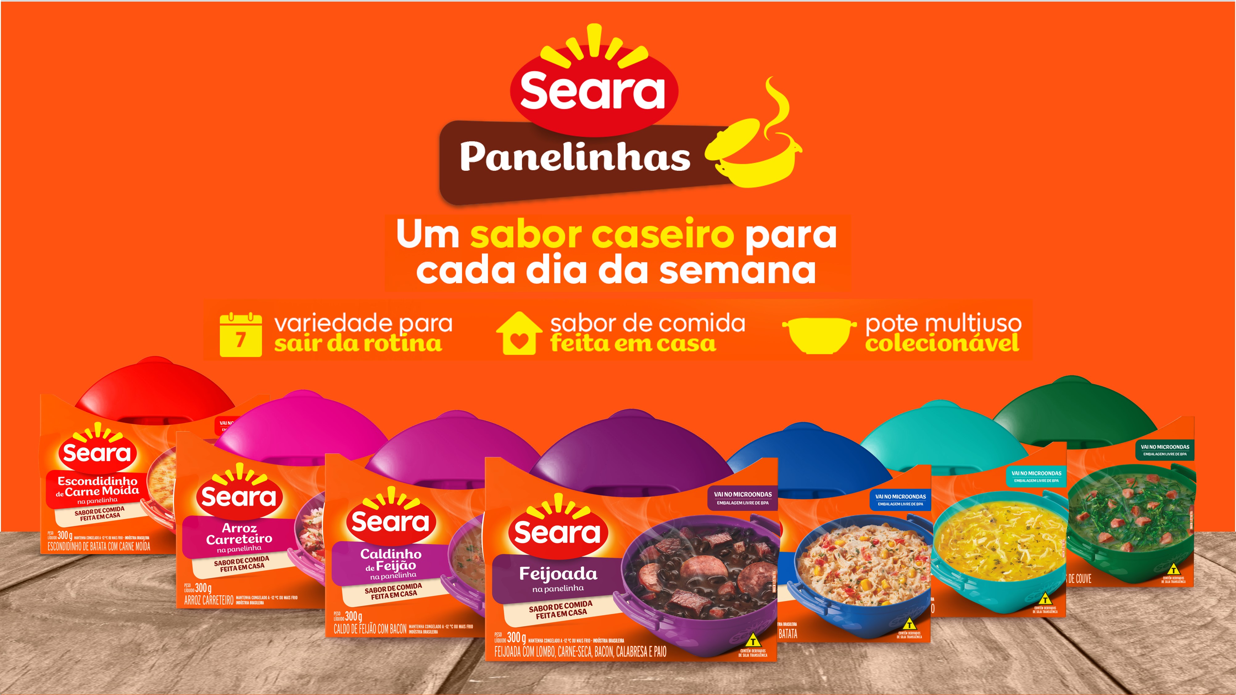 WorldStar Winner: Panelinhas Seara (small decorative and reusable pans)