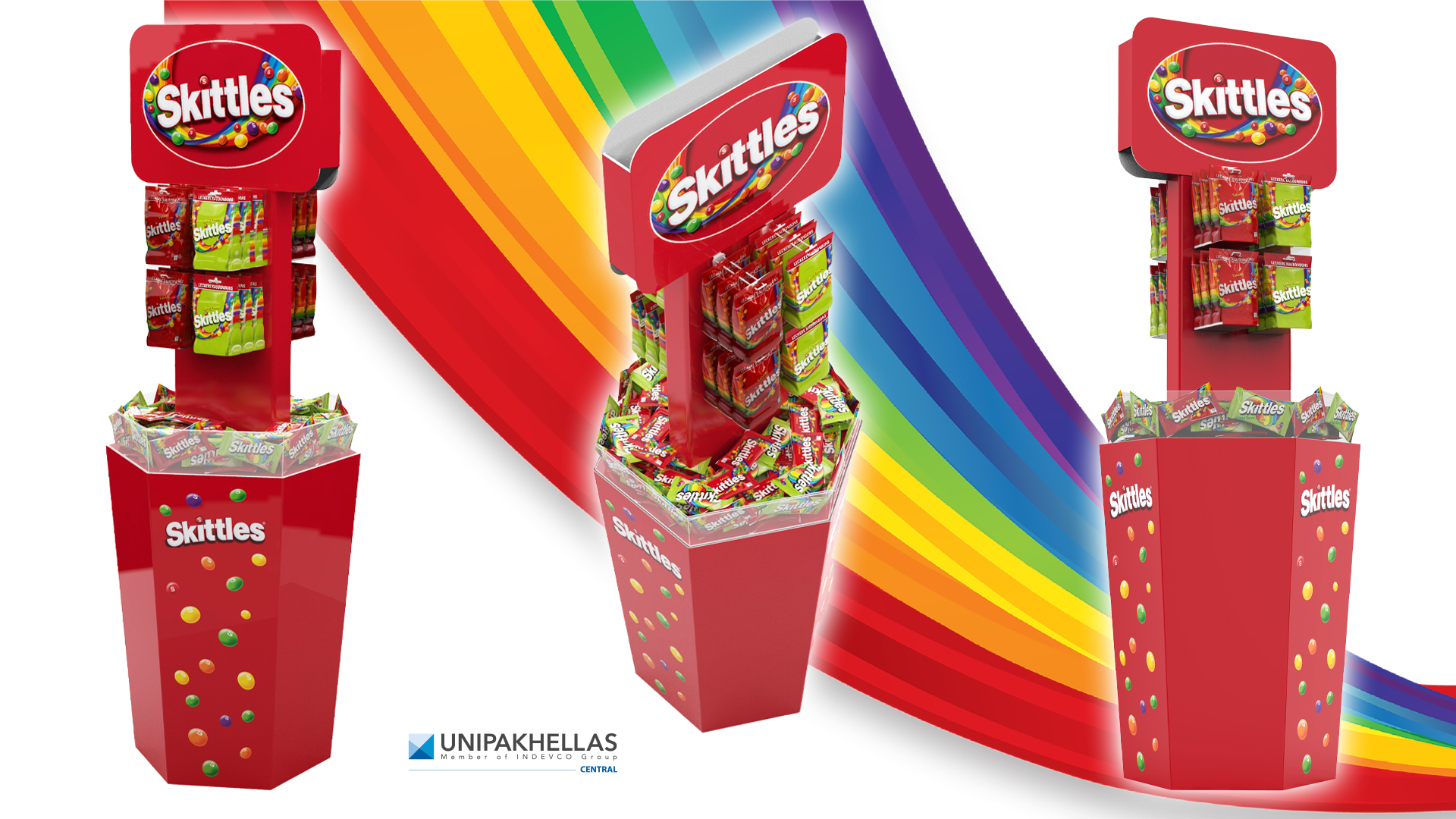 WorldStar Winner: Floor stand Skittles